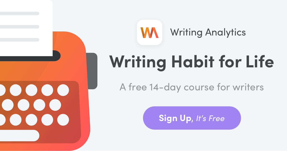 Writing Habit for Life: Free 14-day Email Course by Writing Analytics